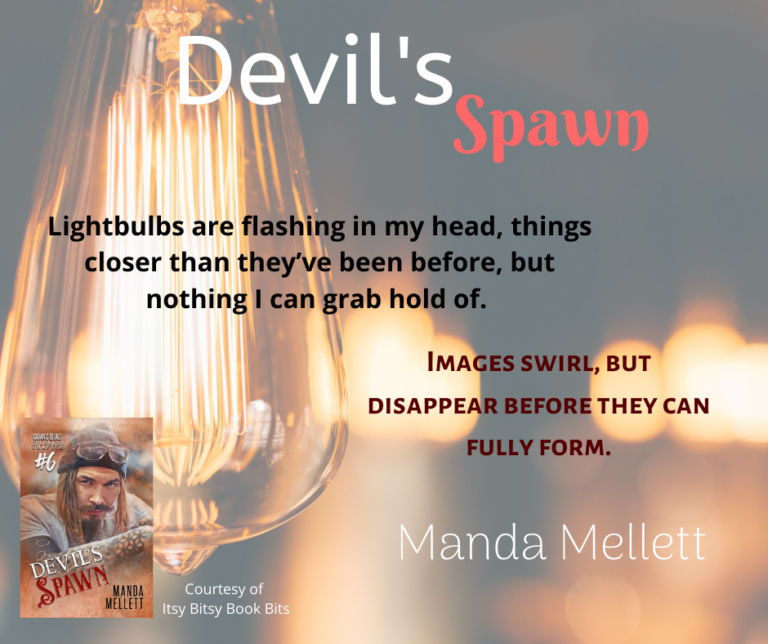 Devil’s Spawn (Satan’s Devils MC Colorado Chapter #6) by Manda Mellett – Itsy Bitsy Book Bits