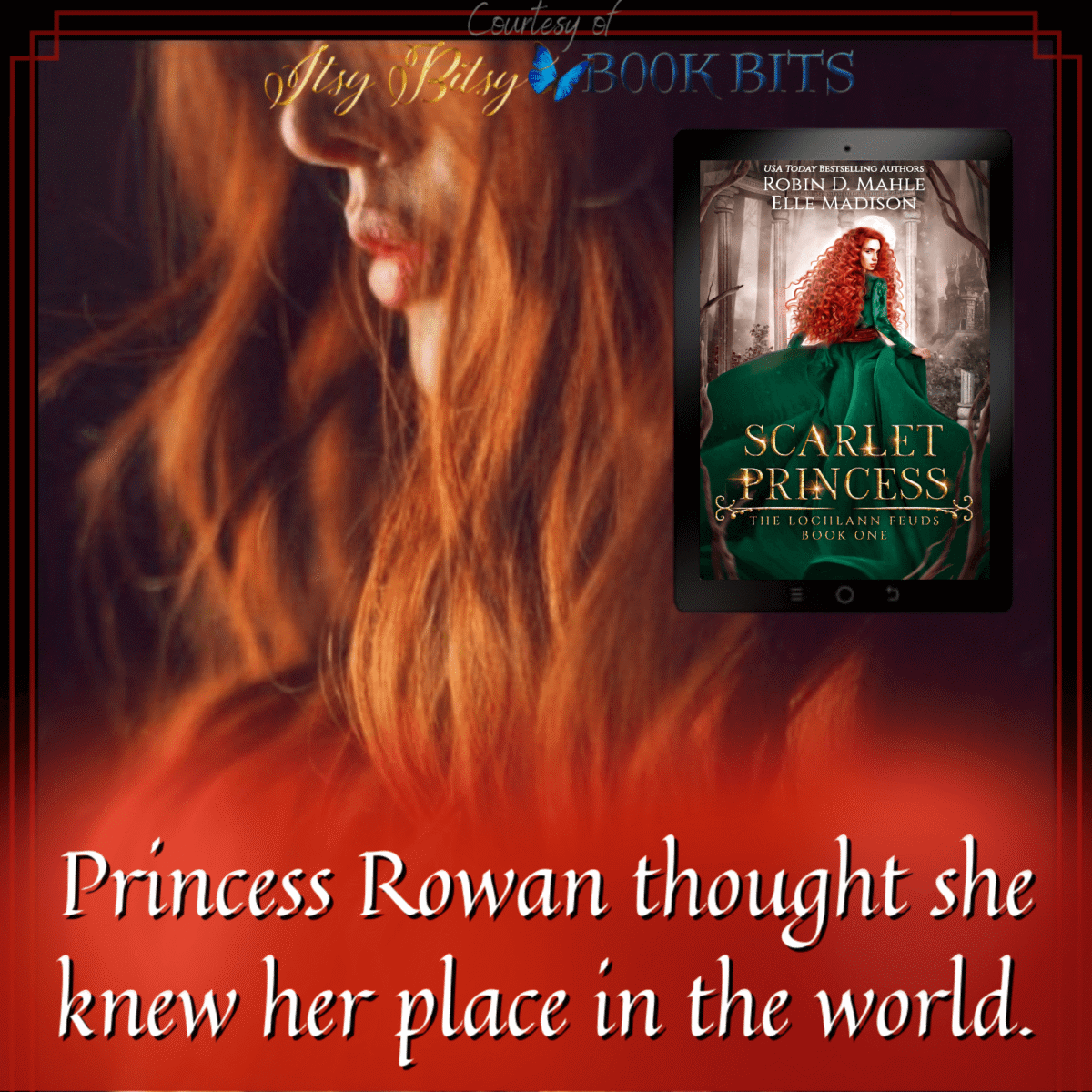 Scarlet Princess (Lochlann Feuds Book 1) by Robin D. Mahle and Elle ...